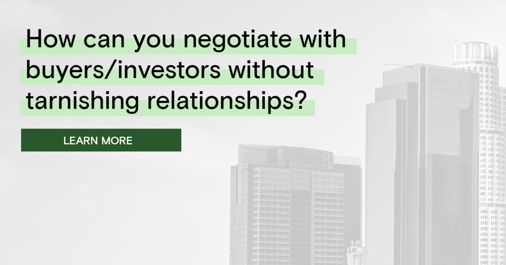 How to Manage Relationships with Strategic Buyers and Investors